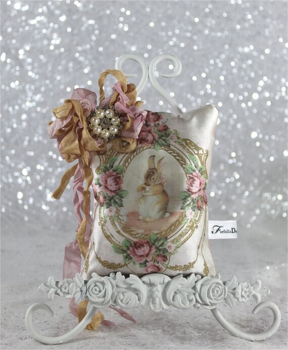 PETER RABBIT Sachet-french Lavender-shabby Chic-roses-printed | Etsy