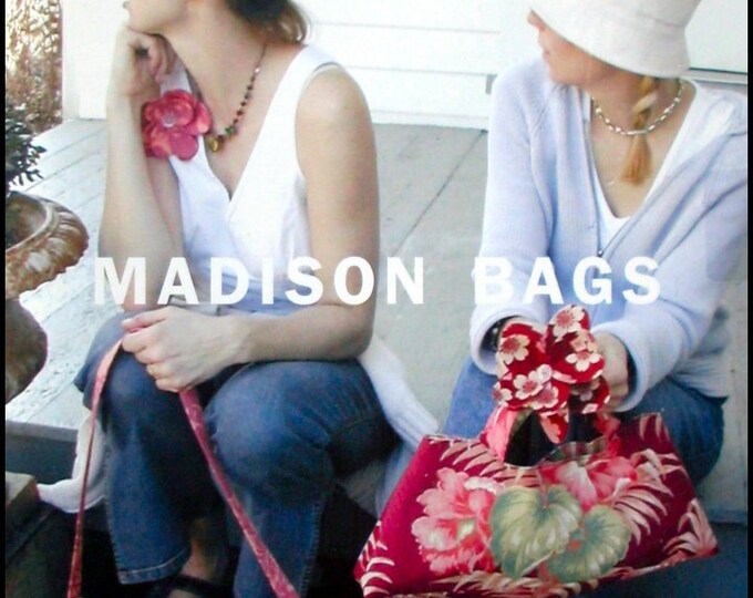 Vintage 2005-AMY Butler-sewing Pattern-madison Bags Collection-downtown ...