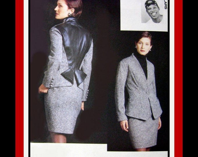 Vogue Attitudes Designer Sewing Pattern-byron Lars-jacket Skirt ...