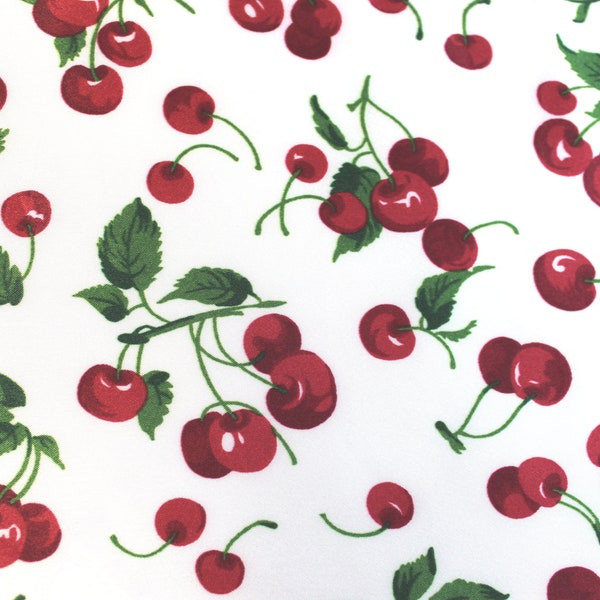 Cherry Fabric - Etsy