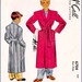 Vintage 1946-TAILORED BOYS Robe-sewing Pattern-shawl - Etsy