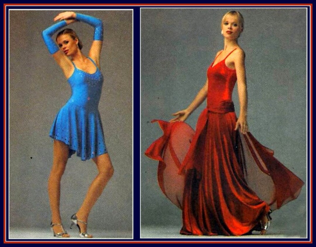 Dance Costume Sewing Pattern-jazz- BALLET-LYRICAL-8 Super Star Outfits ...