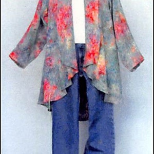 Vintage 2001-JAZZY SWING Jacket-sewing Pattern-three Styles-matching Pants-side Pockets-very ...