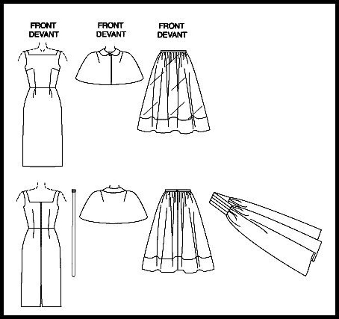 1952-PARTY Dress-capelet-sewing Pattern-fitted Wiggle | Etsy