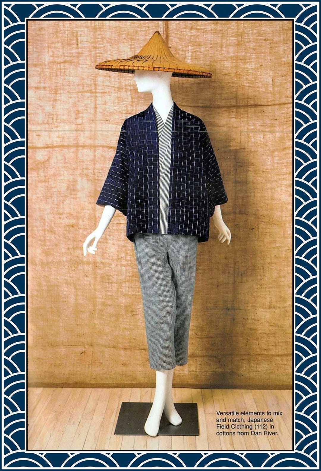 Vintage 1982-JAPANESE FIELD Clothing-historically Sewing Pattern ...