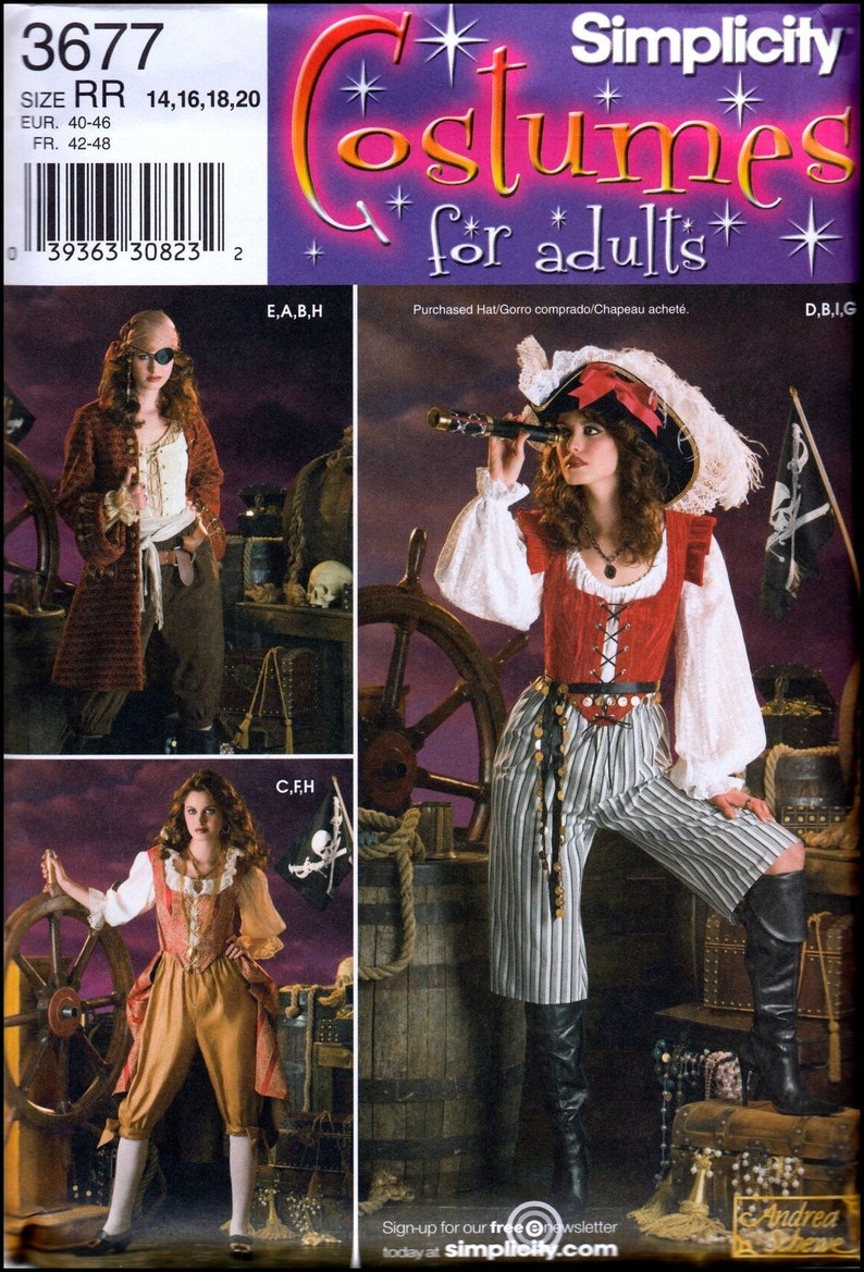 18th Century-dashing LADY Pirate-designer Costume Sewing - Etsy