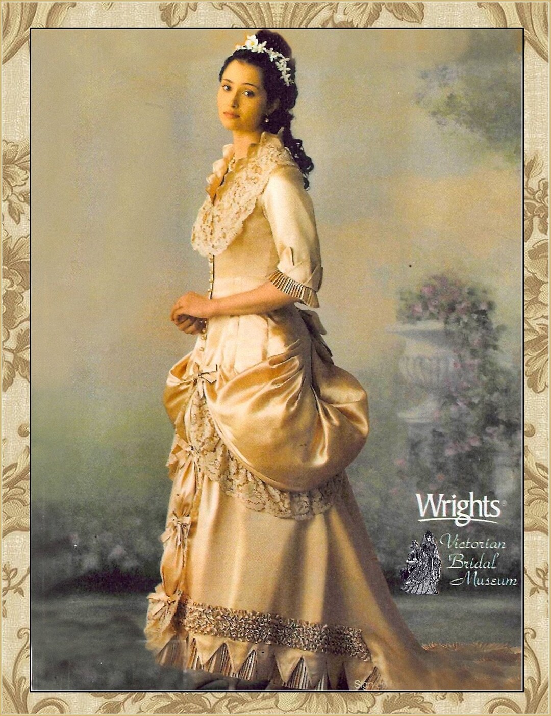 STUNNING VICTORIAN Gown-historical Sewing Pattern-boned Bodice-pleated ...