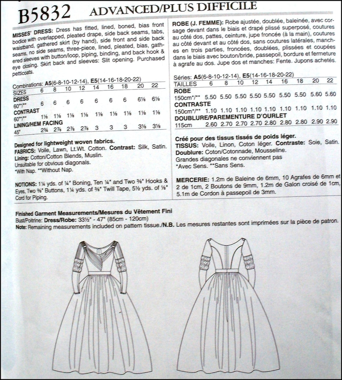 NEW ORLEANS Queen-beautiful Civil War Era Gown- Costume Sewing Pattern ...