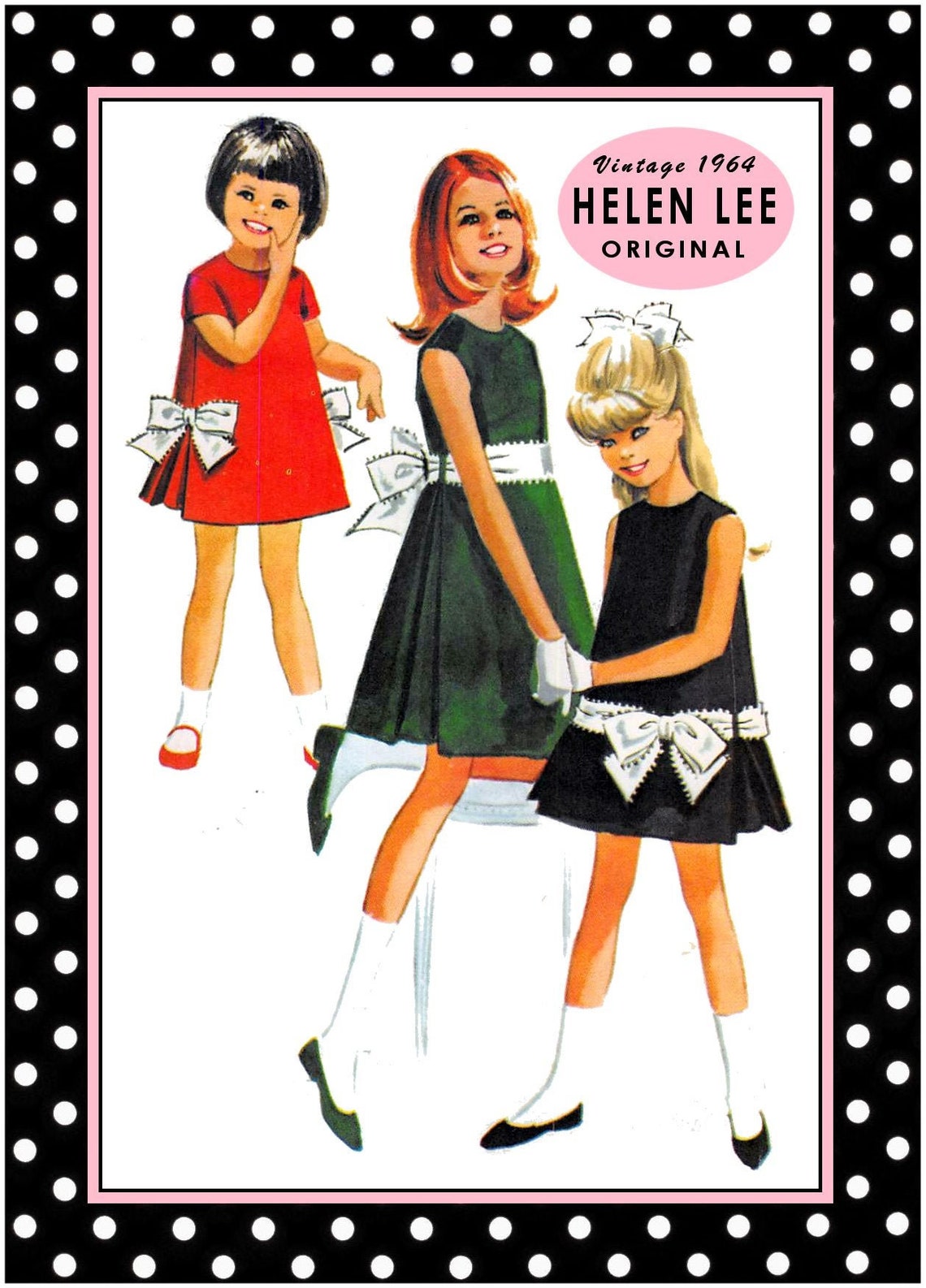 Vintage 1964-POSH PARTY Dress-designer Sewing Pattern-three Styles ...
