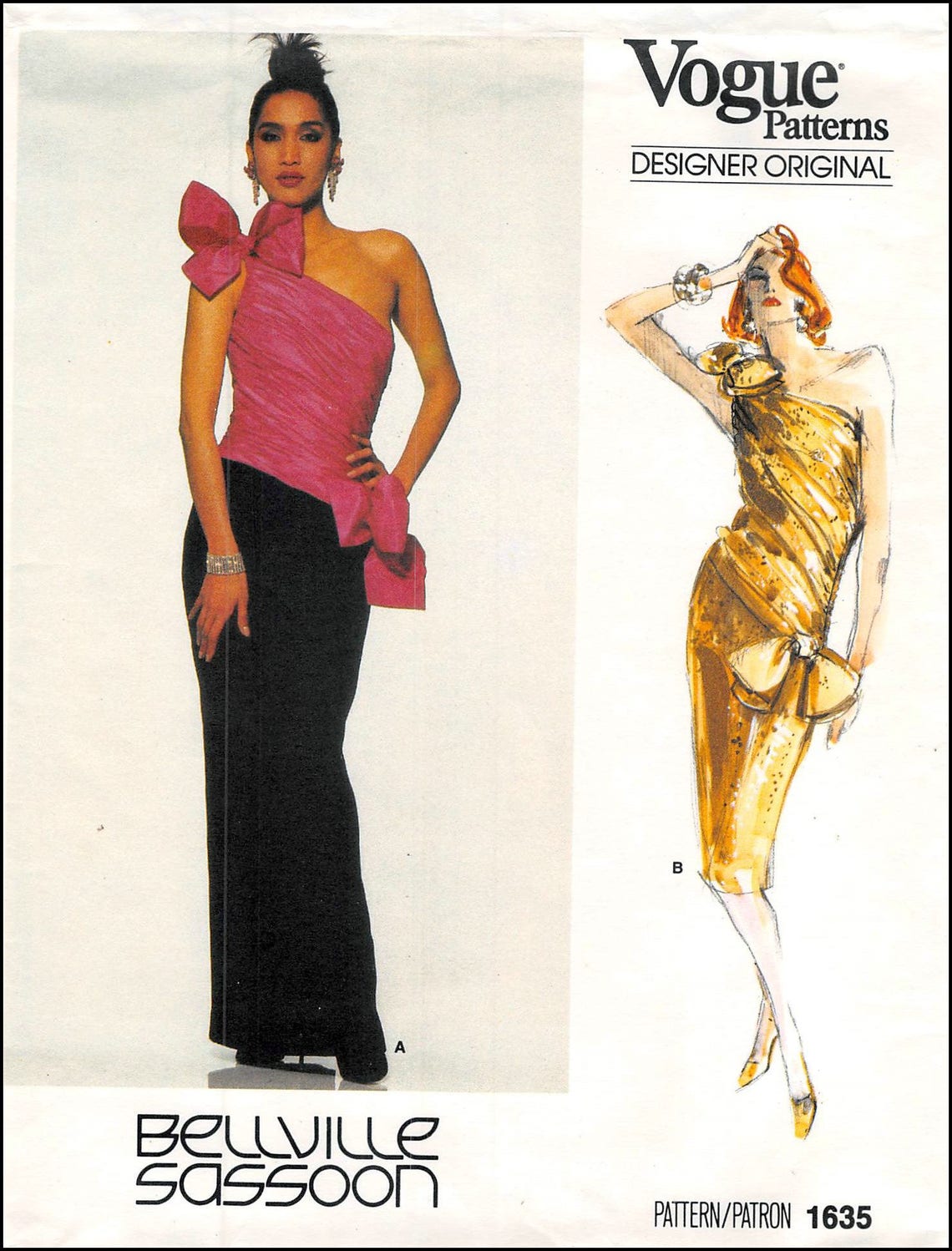 Vintage 1985-STUNNING EVENING Gown-cocktail Dress-vogue | Etsy