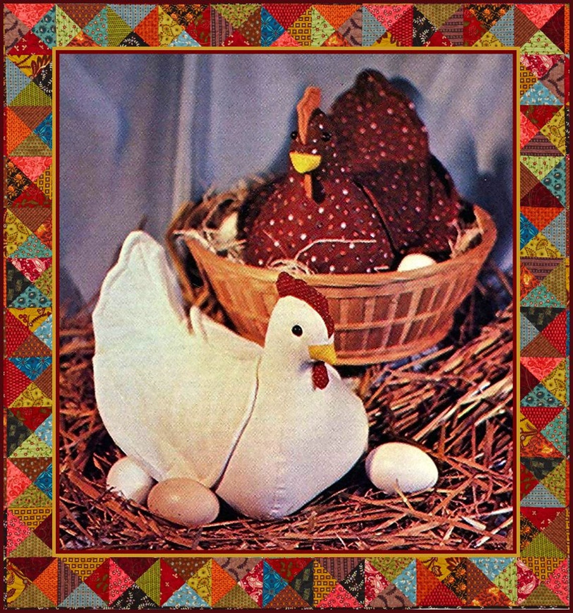 Vintage 1982-MOTHER HEN Soft Sculpture-sewing Pattern-charming - Etsy