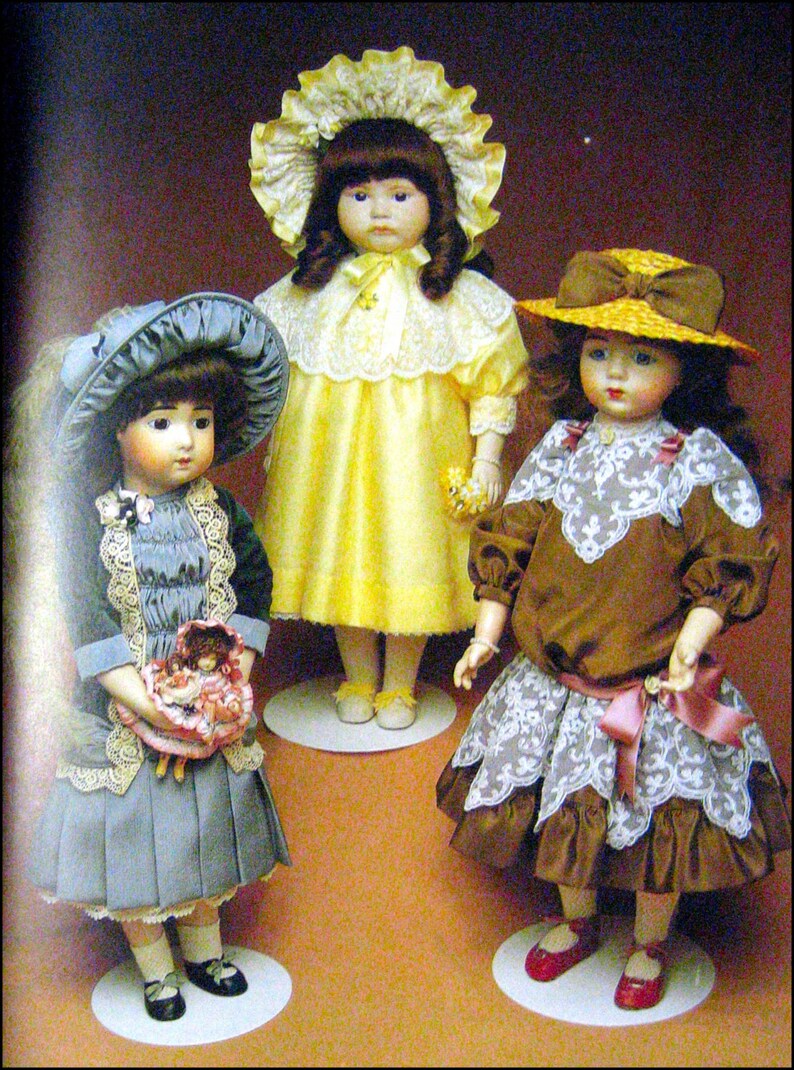 1987-DOLL PATTERN Book-over 120 Sewing Patterns-modern-historical ...