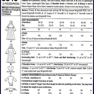 STAR Wars-costume Sewing Pattern-capes-jedi -leia-anakin- Obi Wan-luke ...