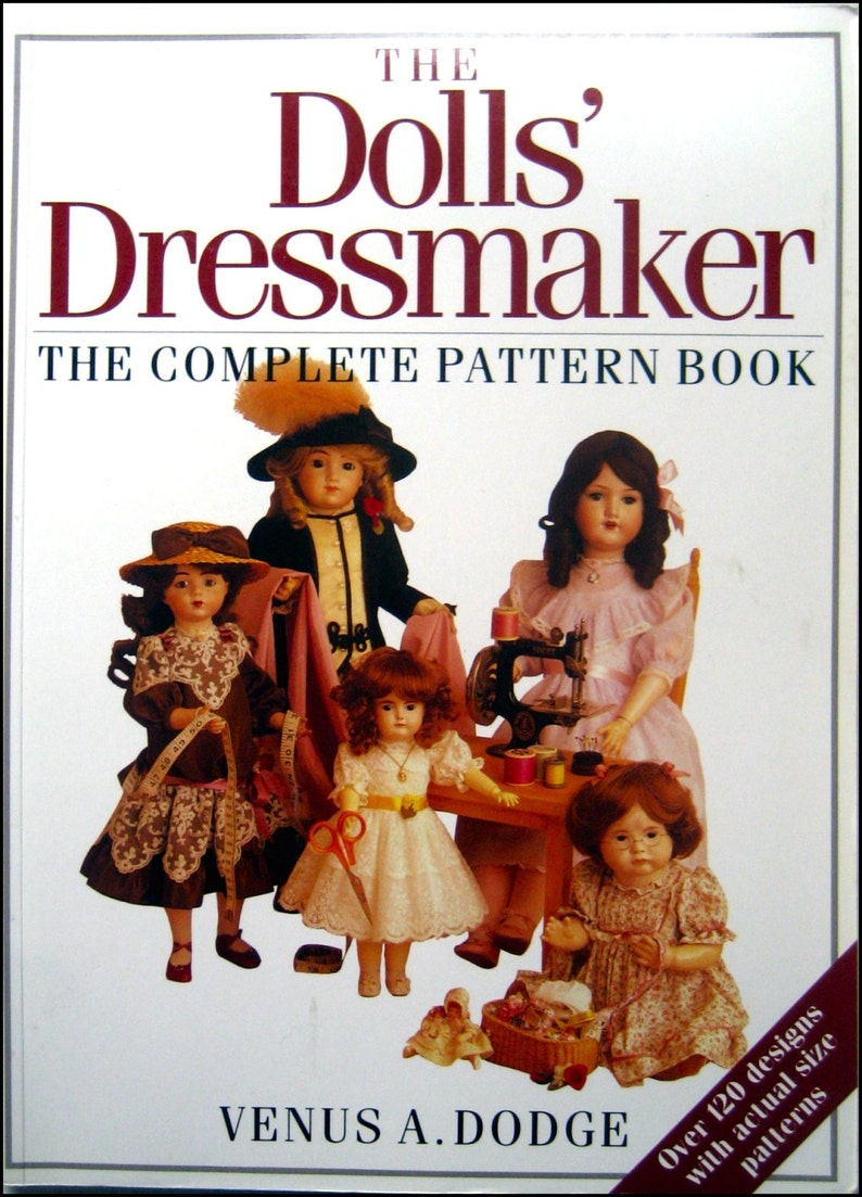 1987-DOLL PATTERN Book-over 120 Sewing | Etsy