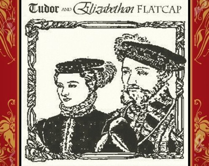 Vintage 1992-TUDOR-ELIZABETHAN Flat Cap-lord and Ladies Sewing Pattern ...