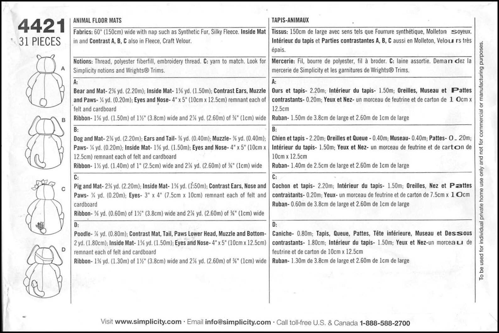 LOVABLE PET Pillows-sewing Pattern-four Styles-baby | Etsy