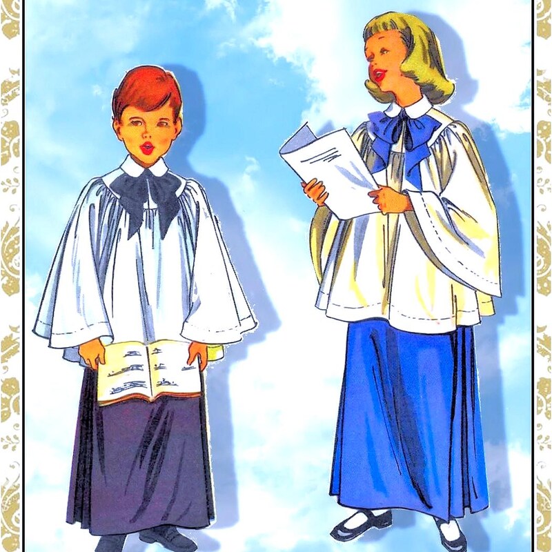 Choir Robe Pattern - Etsy