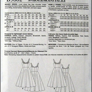 1950s Style -shelf Bust Party Dress -designer Sewing Pattern- Boned ...