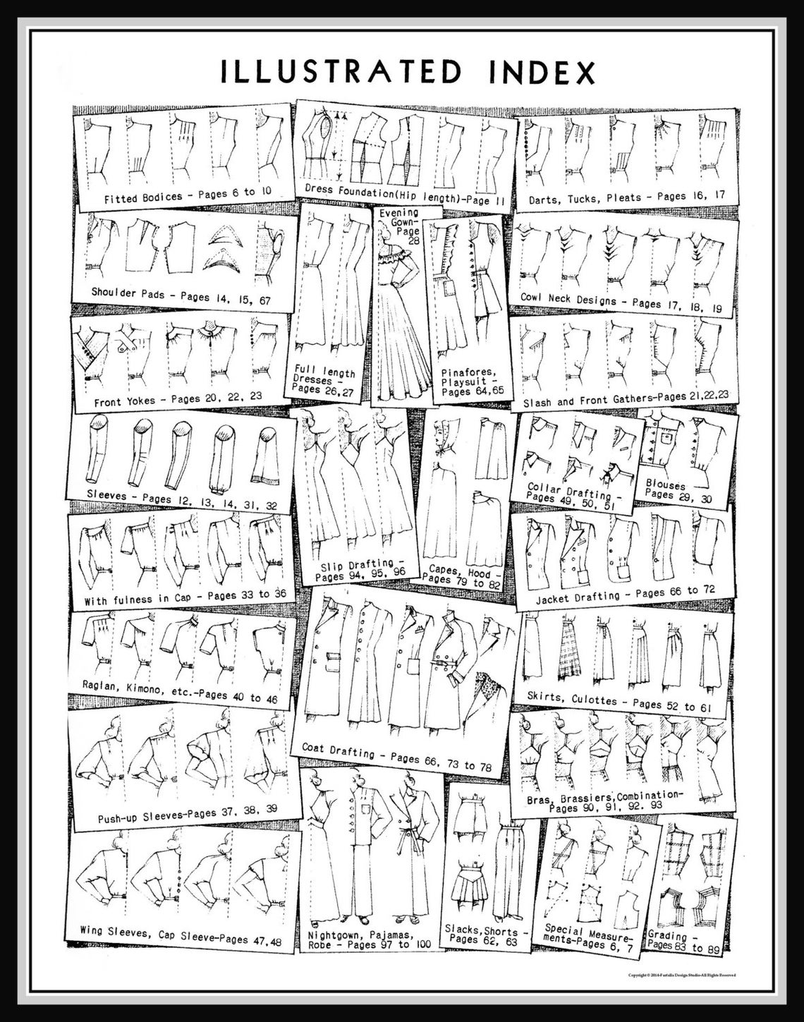 1948-PATTERN DRAFTING & GRADING Ebook-pdf-by M. Rohr-garment - Etsy