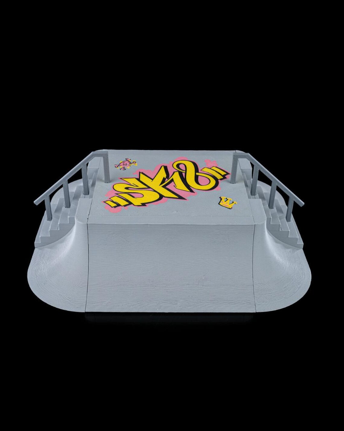 3d-printed Fingerboard Park With Stairs & Rails - Etsy