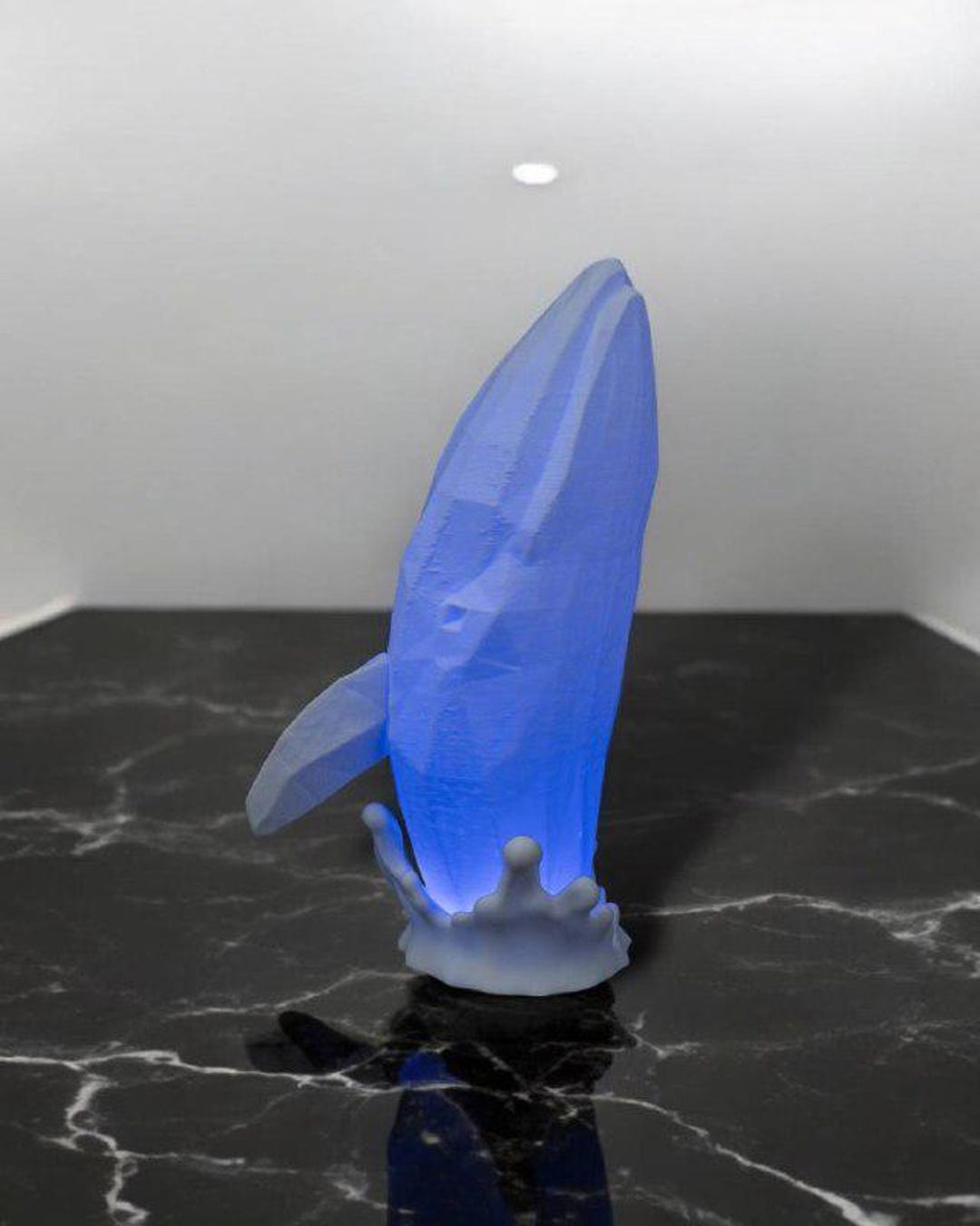 Whale Light Low Poly Desk Lamp - Etsy