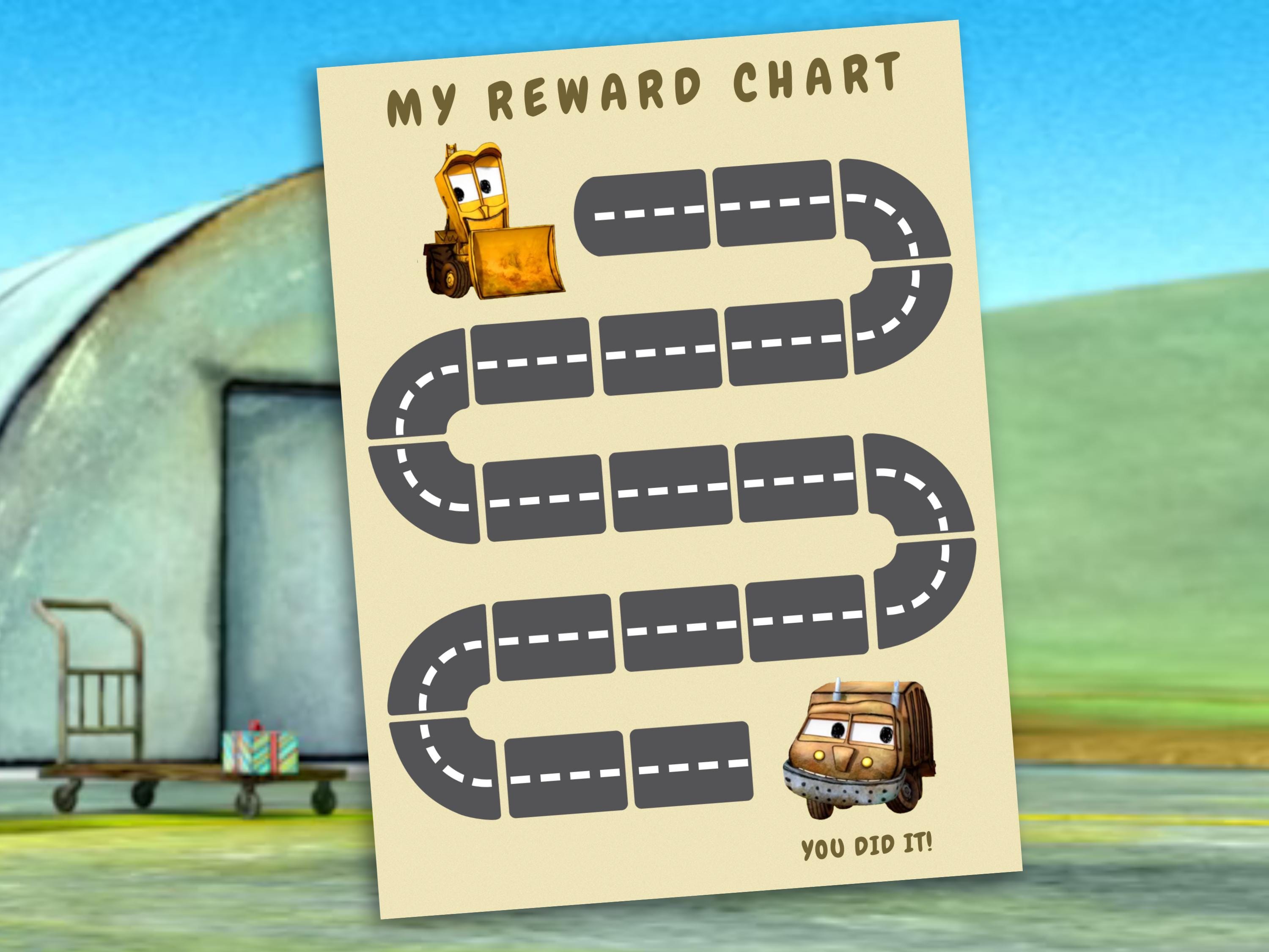 Printable Stinky & Dirty Reward Chart // Instant Digital Download ...