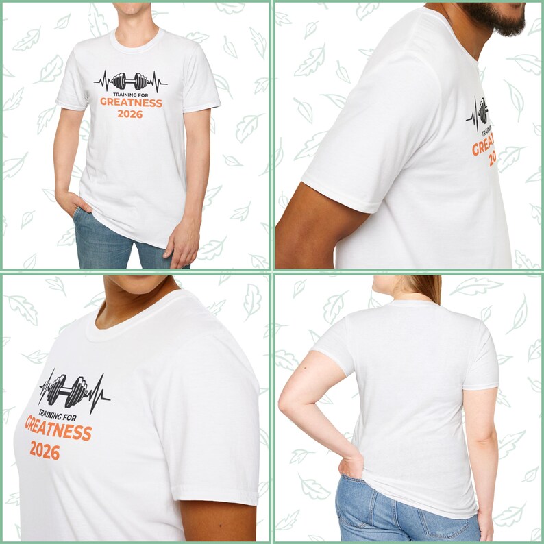 Training for Greatness 2026 Shirt, Personalized Fitness Tee, Custom ...