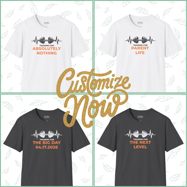 Training for Greatness 2026 Shirt, Personalized Fitness Tee, Custom ...
