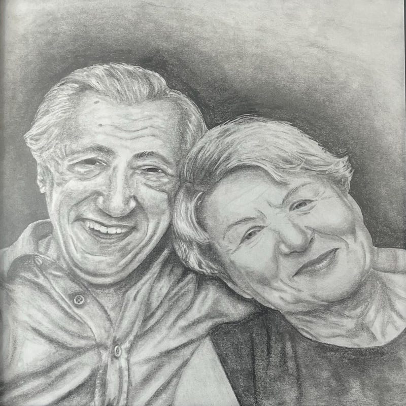 Portrait in Graphite - Etsy