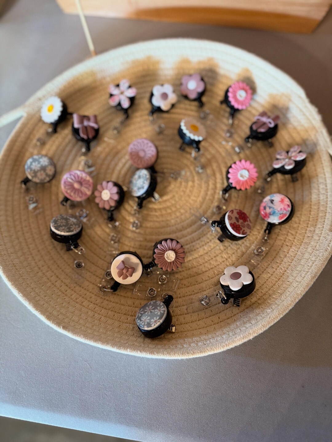 Polymer Clay Badge Reels - Etsy