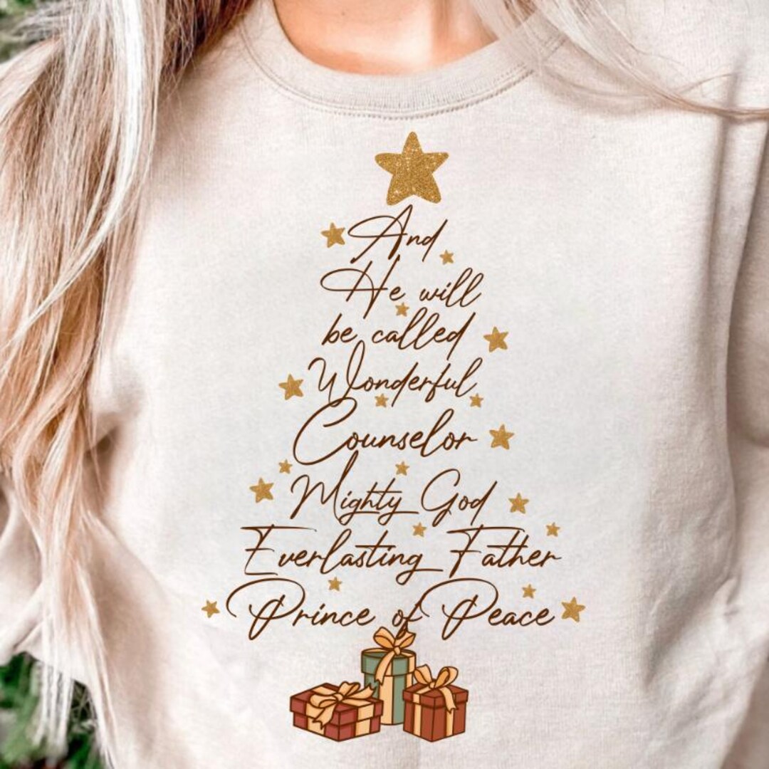 God Jesus Our Savior Christmas Sweatshirt, Christmas Tree Jesus T-shirt ...