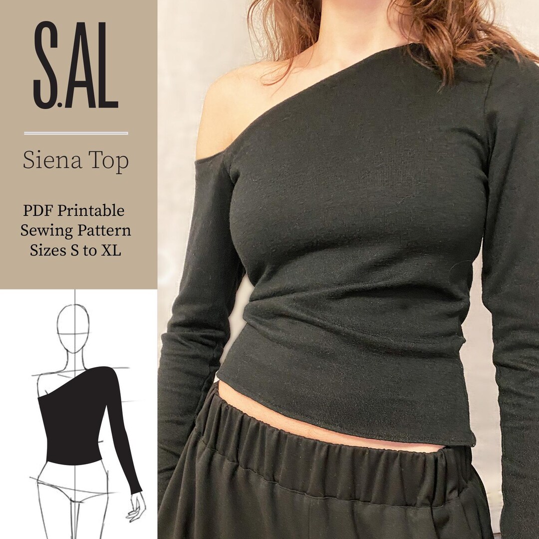 Women Top Sewing Pattern PDF Printable Patterns Beginners Sewing ...