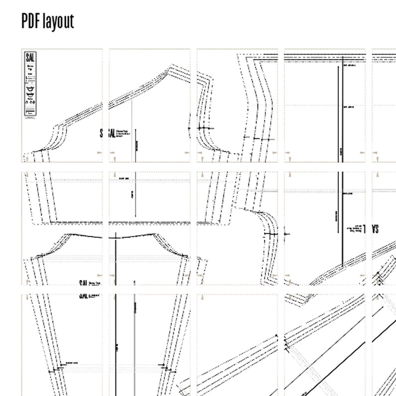 Women Top Sewing Pattern PDF Printable Patterns Beginners Sewing ...