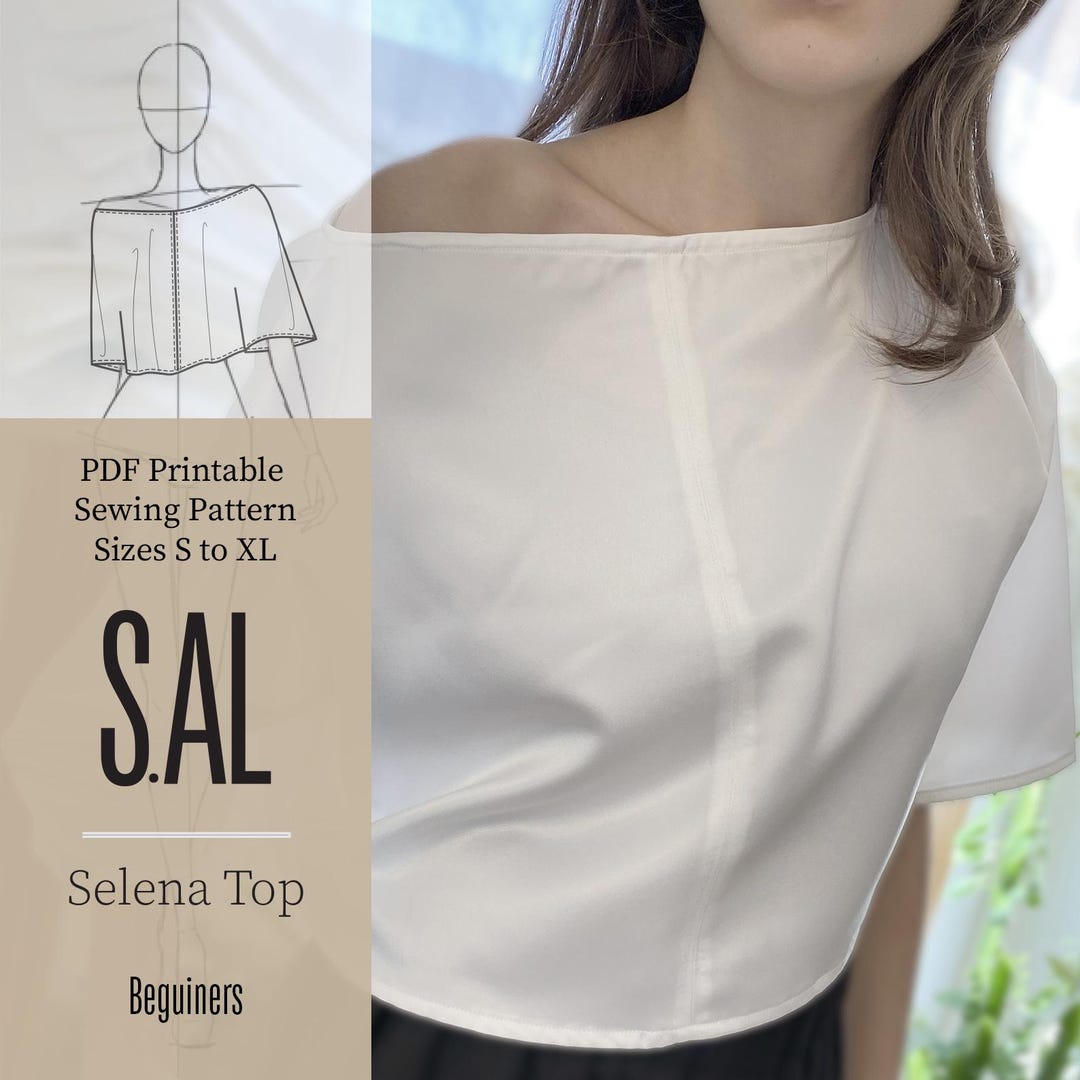 Women Top Sewing Pattern PDF Printable Patterns Beginners Sewing ...