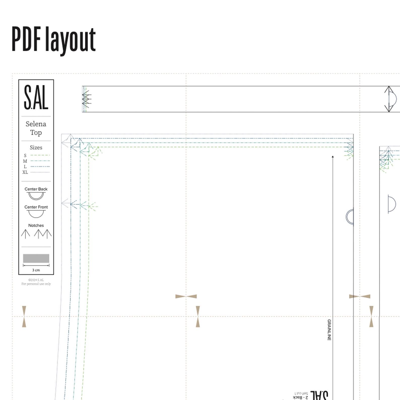 Women Top Sewing Pattern PDF Printable Patterns Beginners Sewing ...