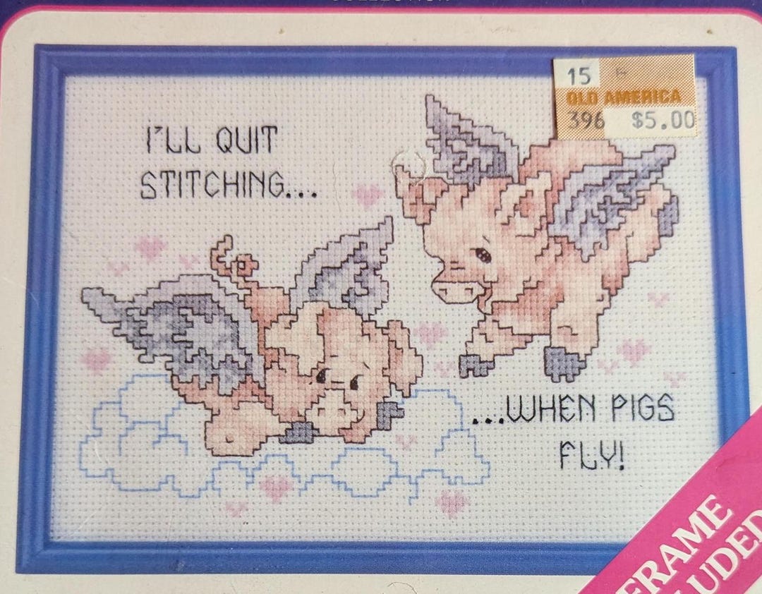 Pig Tales: When Pigs Fly Opened Kit - Etsy