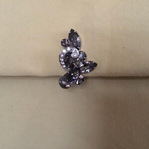 1950s Weiss Signature Necklace and Bracelet, Smoky-colored 41 - Etsy