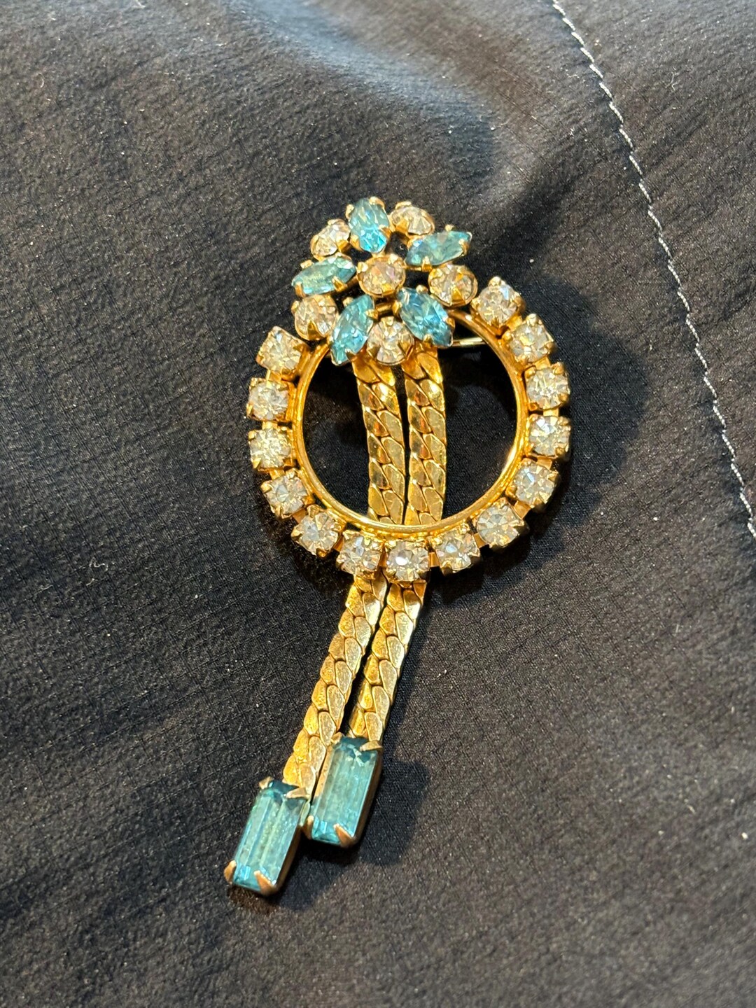 Vintage Lapel Pin Signed by M and S, 1960s (H) - Etsy