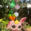 LPS Gen 7 Littlest Pet Shop Beaded Keychain~ Pink Bunny; Cute Keychain ...