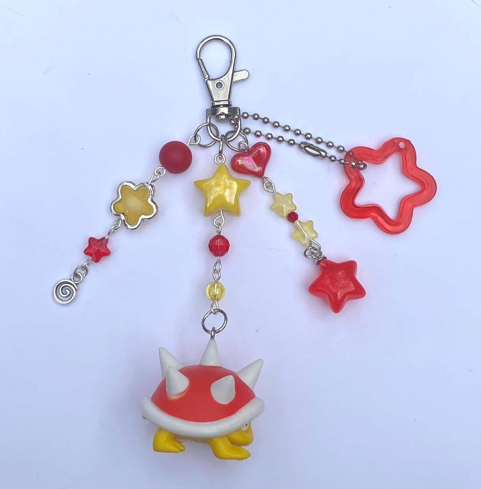 Nintendo Super Mario Bros Icon Inspired/themed Beaded Keychains| Super ...