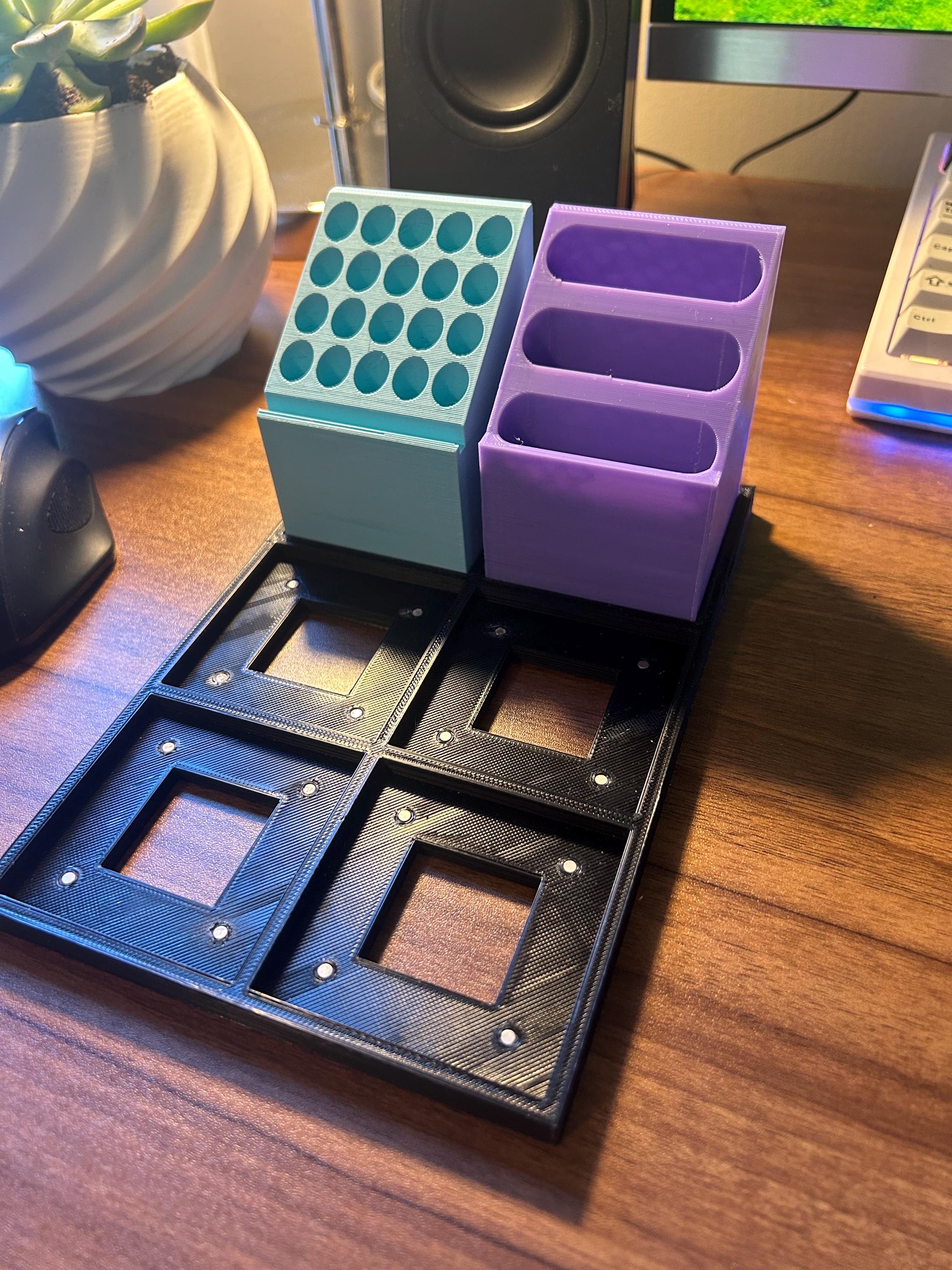 Desk Organizer-modular With Many Different Components - Etsy