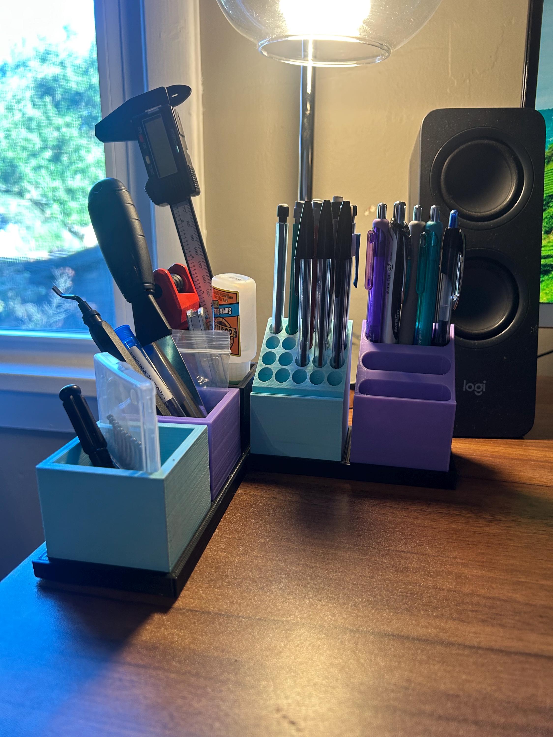 Desk Organizer-modular With Many Different Components - Etsy