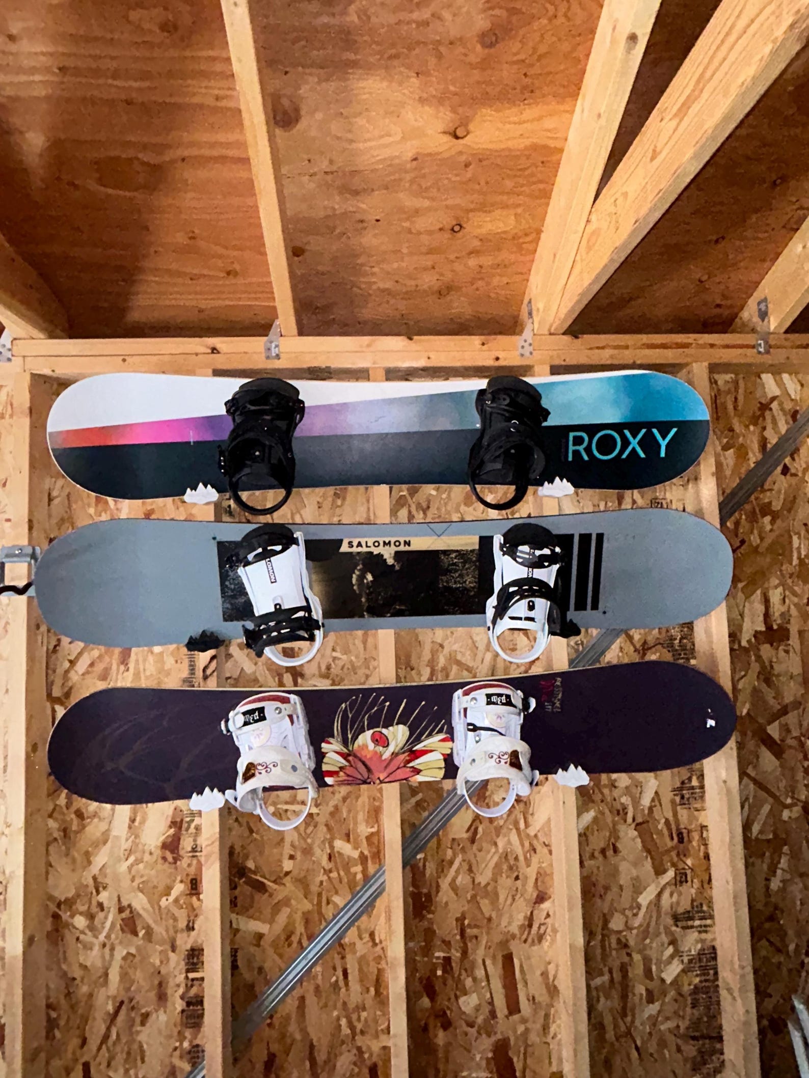 Snowboard Wall Mount Hanger for Snowboard Storage - Etsy