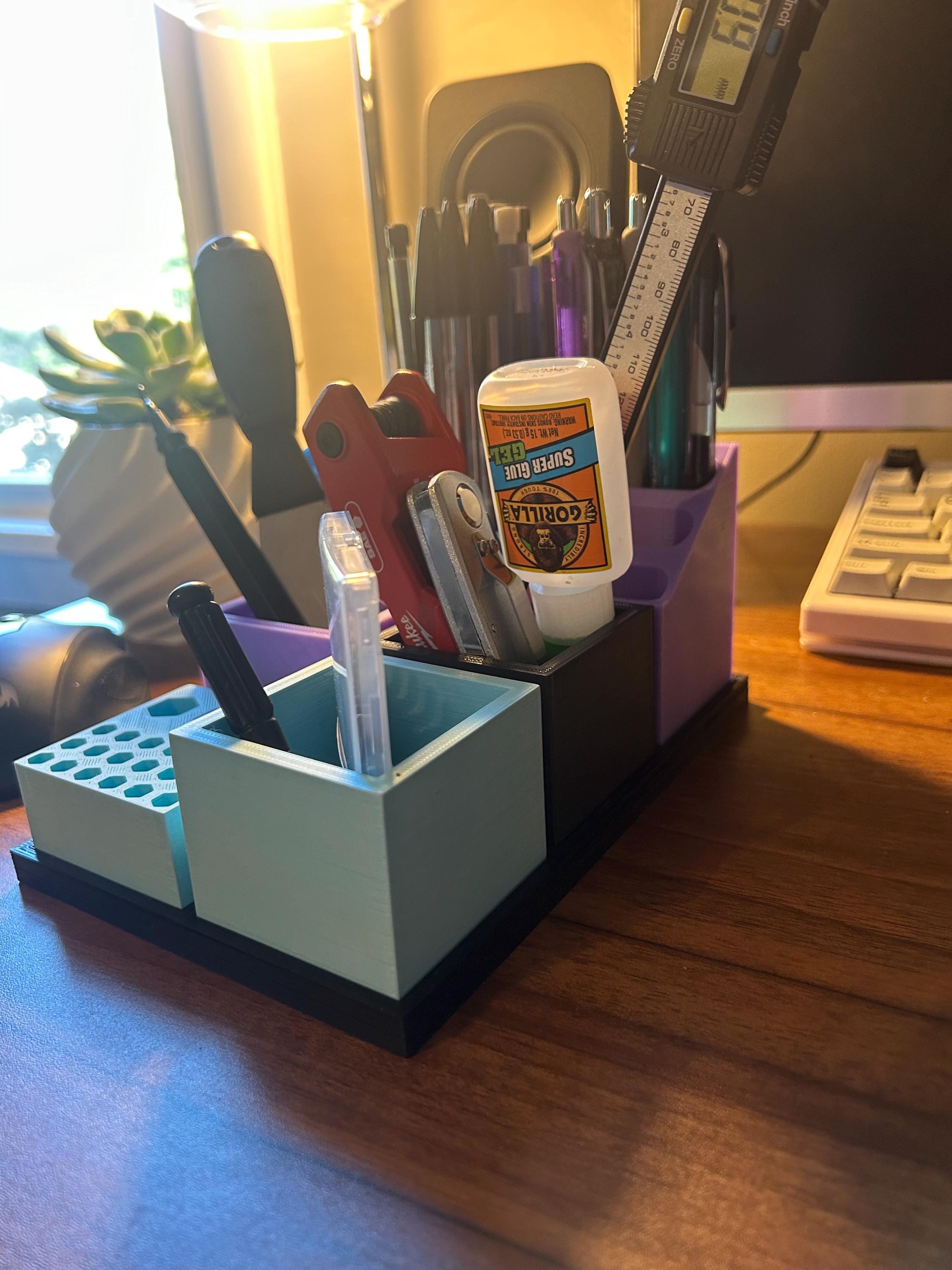 Desk Organizer-modular With Many Different Components - Etsy