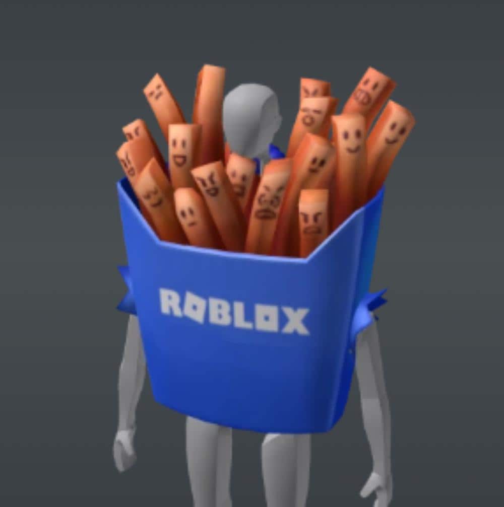 Roblox DLC Pile O' Sweet Potato Fries Bundle Limited Edition *DIGITAL ...