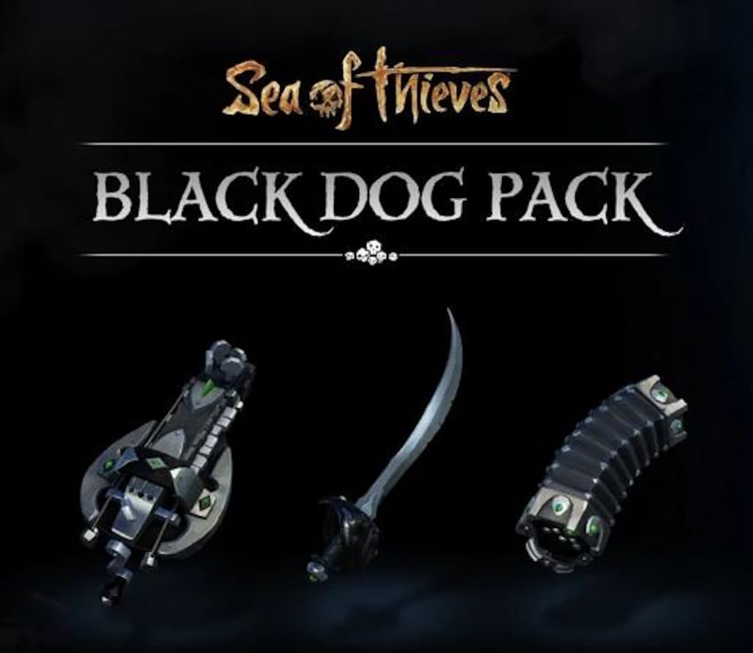 Sea of Thieves Black Dog Pack Limited Edition *digital Code* Worldwide - Pre-order Promo | Black ...