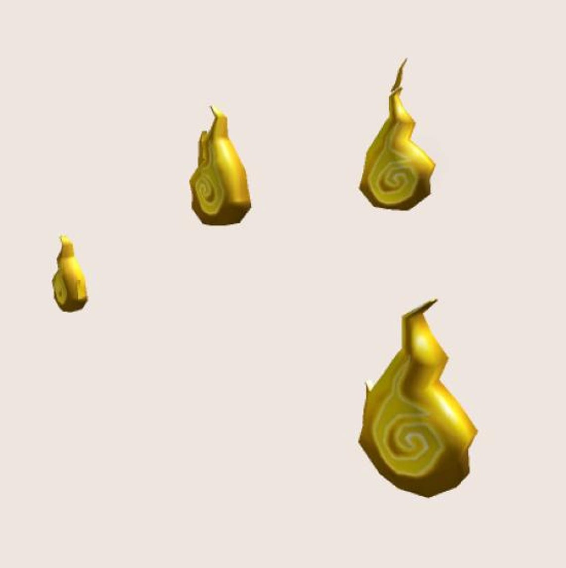 Roblox DLC Golden Cursed Flames Limited Edition *DIGITAL Code ...