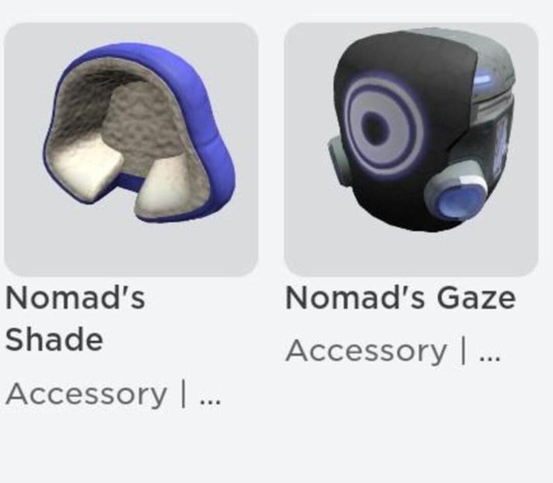 Roblox DLC Virtual Nomad Bundle Limited Edition *DIGITAL Code ...