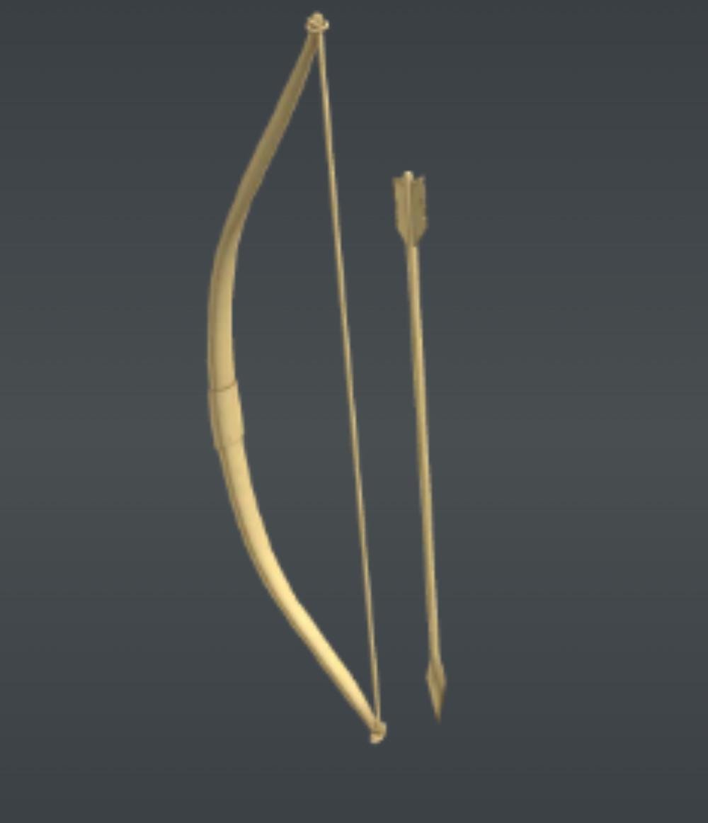 Roblox DLC Diana's Golden Bow and Arrow Accessory Rare *DIGITAL Code ...
