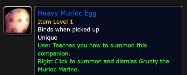 World of Warcraft Wow Grunty Murloc Pet Limited Edition *DIGITAL CODE ...